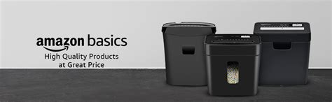 Amazon Basics 8 Sheet Cross Cut Paper And Credit Card Shredder