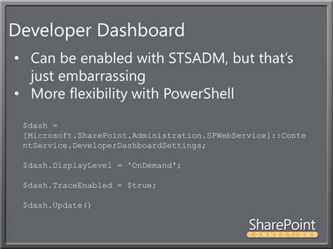 ppt hitp09 administration of sharepoint 2010 using windows powershell