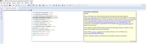 JacksonAutoConfiguration FEATURE DEFAULTS Not Reflected In Property