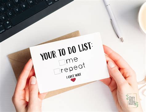 Sexy Tarjeta De San Valent N Tarjetas Sexy Para El Esposo Etsy Espa A