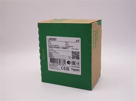 Schneider Lrd07 Thermal Overload Relay Stc Industrial Services