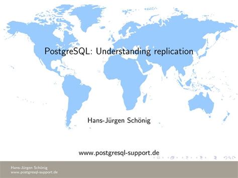postgresql replication tutorial ppt