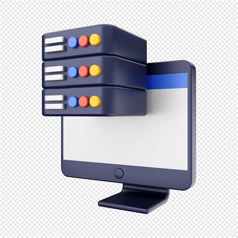 Premium Psd 3d Computer Function Server Setting