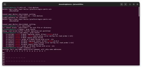 Raspberry Pi Camera V21 With Imx219 Not Working On Jetson Orin Nano