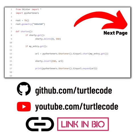 Python Institute How To Shorten Link Using Python Facebook