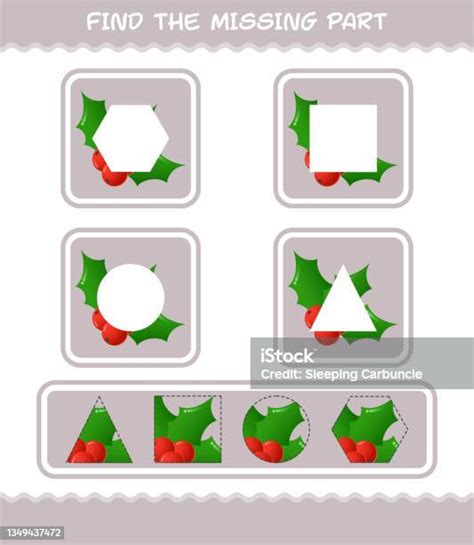 일치 만화 홀리 베리 부품 일치하는 게임 사전 쇼올 년 어린이와 유아를위한 교육 게임 0명에 대한 스톡 벡터 아트 및 기타