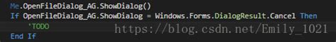 中的openfiledialog判断cancel按钮的问题 csdn博客