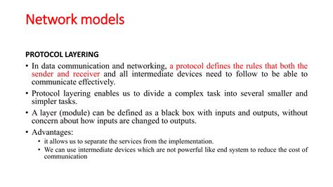 Unit1 Network Model Osi And Tcpippptx