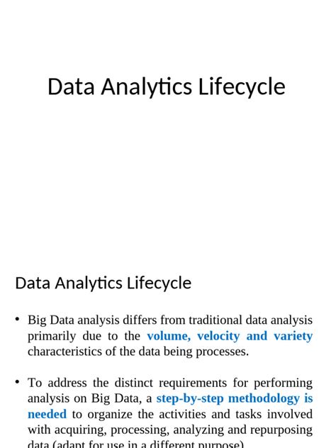 Module I Introduction Data Analytics Life Cycle Part Ii Pdf Data Analysis Data Compression