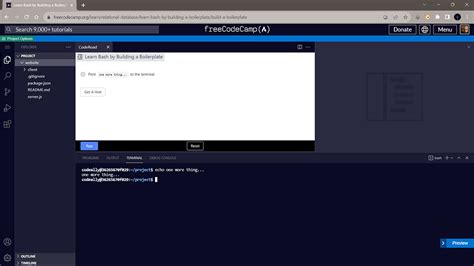 Learn Bash By Building A Boilerplate Build A Boilerplate Backend Development The