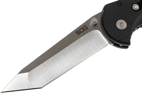 SOG Flash II Tanto Satin straight edge- FSA-8 | Advantageously shopping ...