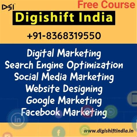 Free Digital Marketing Course Offline Delhi Greater Noida In New Delhi Id 2853144654430