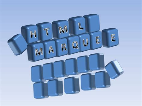 Html Scrolling Marquee Awesome Curiosities
