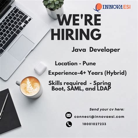 Innova Esi On Linkedin We Are Seeking A Talented And Experienced Java