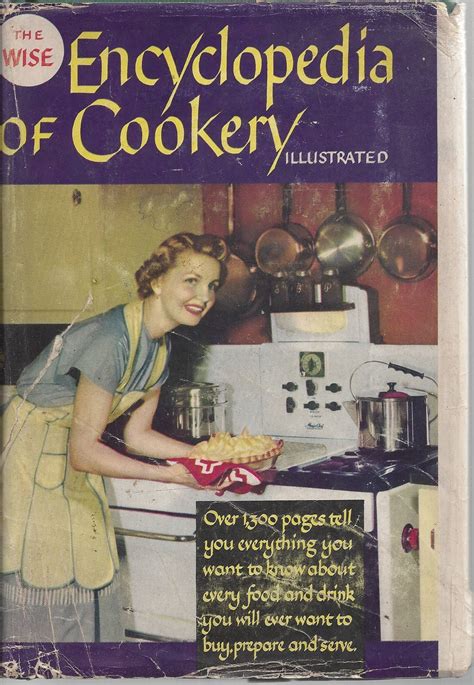 The Wise Encyclopedia Of Cookery Vintage 1949 Second Edition Etsy