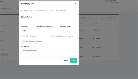 使用Docker 部署强大的反向代理服务器Nginx Proxy Manager ZhiYunHaiBo 智云海博