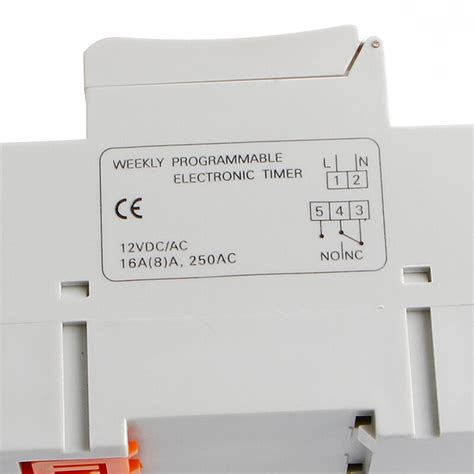 Din Rail Time Relay Switch Digital Lcd Power Progr Grandado