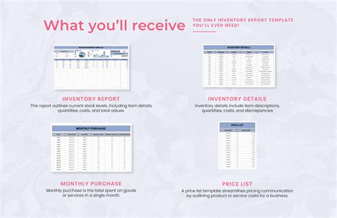 Inventory Report Template Download In Excel Google Sheets Template Net