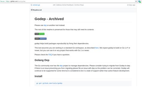 Is Minikube Considering To Move To New Dependency Tool Dep · Issue 2515 · Kubernetesminikube