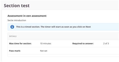 Section Different Item Types