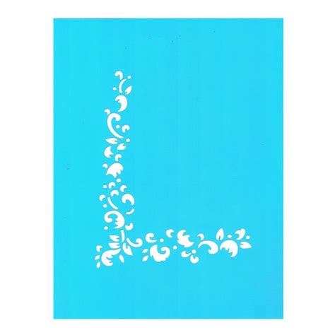 Scroll Stencil Trichem Stencil Wall Stencil Craft Stencil