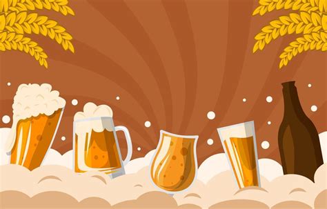 Beer Background Vector Art Icons And Graphics For Free Download