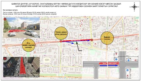 Төмөр замын дээд сургуулийн уулзвараас Гранд плазагийн уулзвар хүртэлх авто замыг шөнийн цагаар