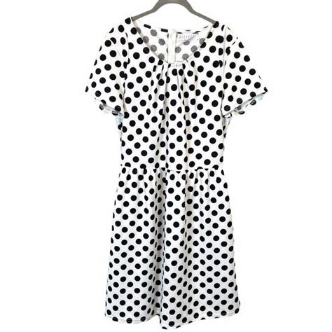 Mikarose Dresses Mikarose Polka Dot Dress Disney Bound Minnie Mouse