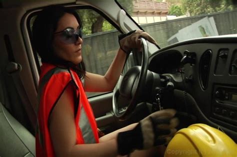 Construction Slut Charley Chase Swallows A Cum Load After A Hardcore Fuck From Busty