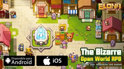 Elona Mobile Global Primeros Minutos Gameplay Rpg Mundo Abierto