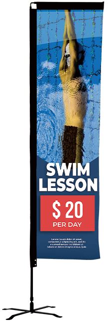 Block Flag Graphic Windigo Signs