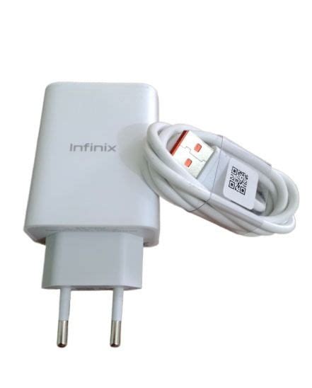 Infinix Watt Fast Charger Genuine Infinix Original Adaptor Box Pulled Only Adaptor Daraz Pk