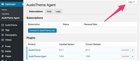 How To Resolve Common Connection Errors — Audiotheme