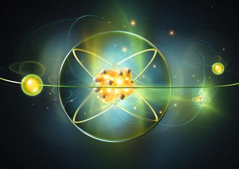 Premium Photo A Atom With The Nucleus And The Nucleus Of The Atom
