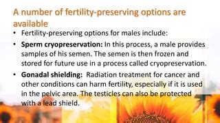 FERTILITY PRESERVATION TECHNIQUES PPTX