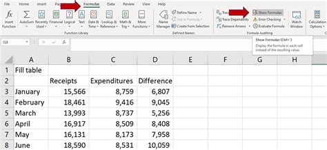 Various Ways To Display Formulas In Excel Extra Credit Worksheets