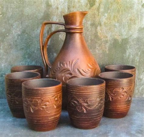 Керамічний питний набір на 6 осіб — ціна 900 грн у каталозі Чайні сервізи Купити товари для дому