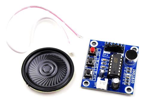 Isd1820 Voice Recorder Playback Module 20s With Speaker 26224