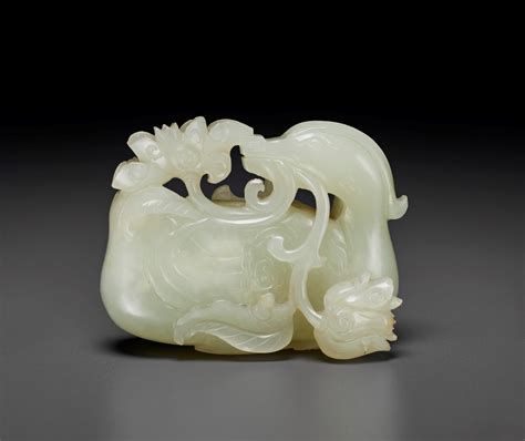 A White Jade Figure Of A Duck 18th Century Christies
