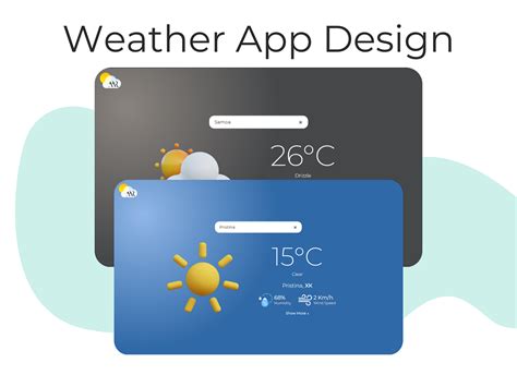 Weather Website Designs Themes Templates And Downloadable Graphic Elements On Dribbble