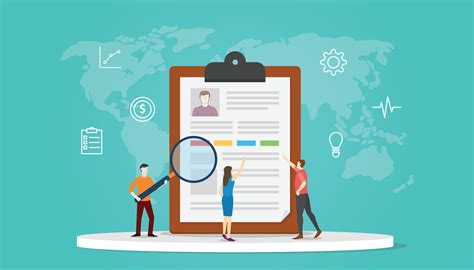 Kyc Know Your Customer Concept With People Man Woman Resaerch Customers Profile Analysis With