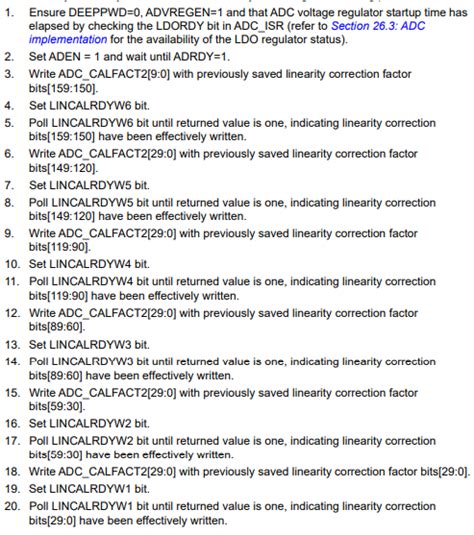 About The Calibration Of The Adc On Stm32h747 Stmicroelectronics Community