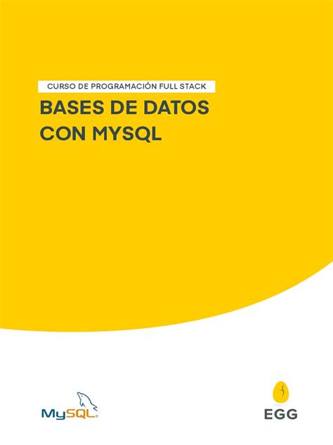 7 Guía Mysql Pdf Sql Bases De Datos