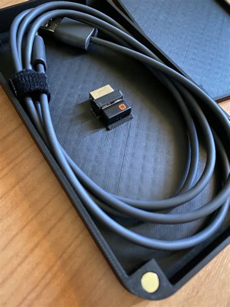 Cable Logitech Usb Receiver Box By Wiz Download Free Stl Model