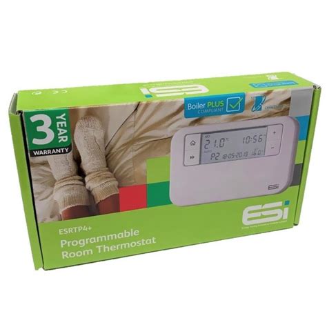 Esi Esrtp4 Wired Programmable Room Thermostat Snh Tradecentre