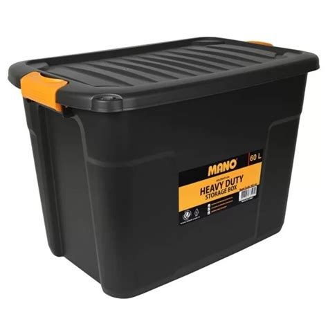 Ящик для зберігання та транспортування з кришкою 60 літрів 600 X 393 X