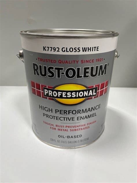 Rust Oleum Gloss White Wheeler Metals