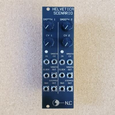 Nonlinearcircuits NLC Helvetica Scenario Reverb