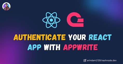 Authenticate Your React App With Appwrite