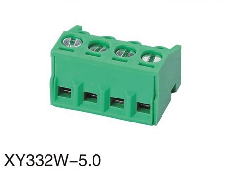 Xinya 5 0mm Pcb Screw Terminals Blaock Xy332w 5 0 With Ul Rohs Replace Degson Terminal Block